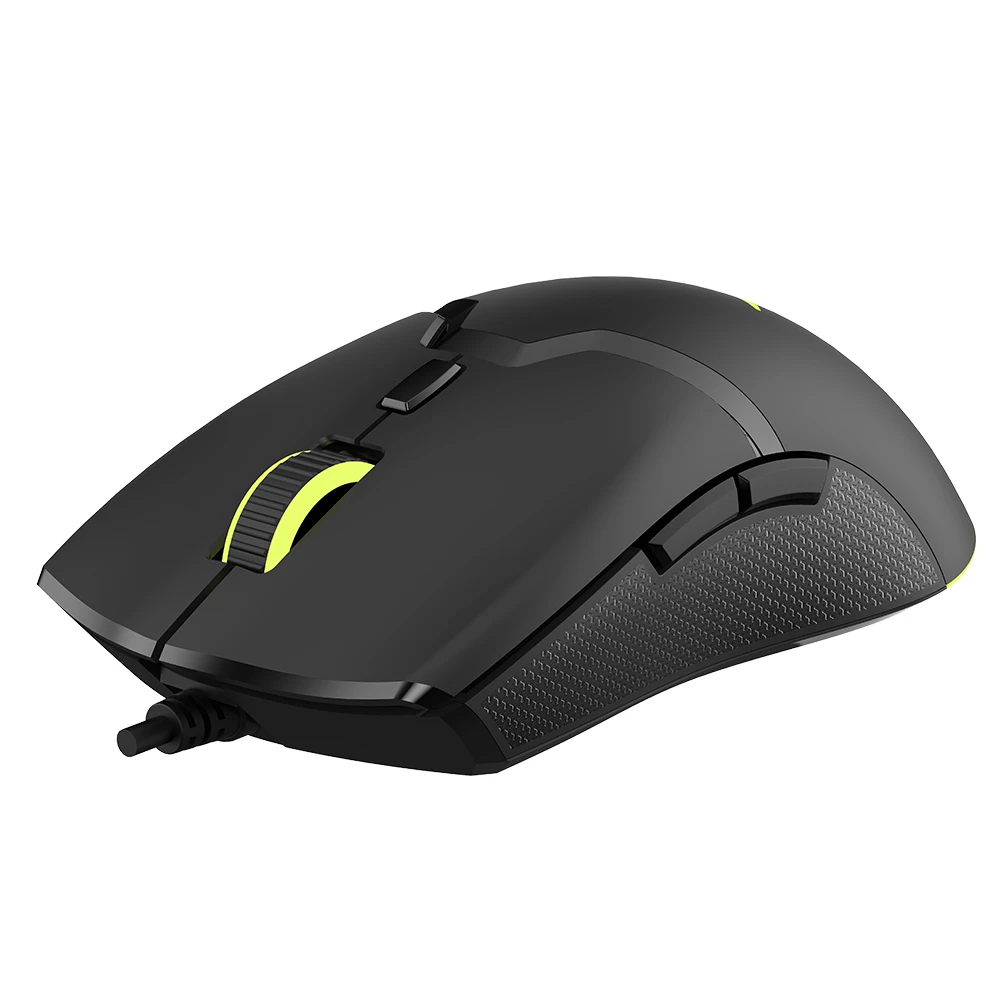 Delux M800 PMW3389 RGB Wired Gaming Mouse 58g Lightweight Ergonomic ...