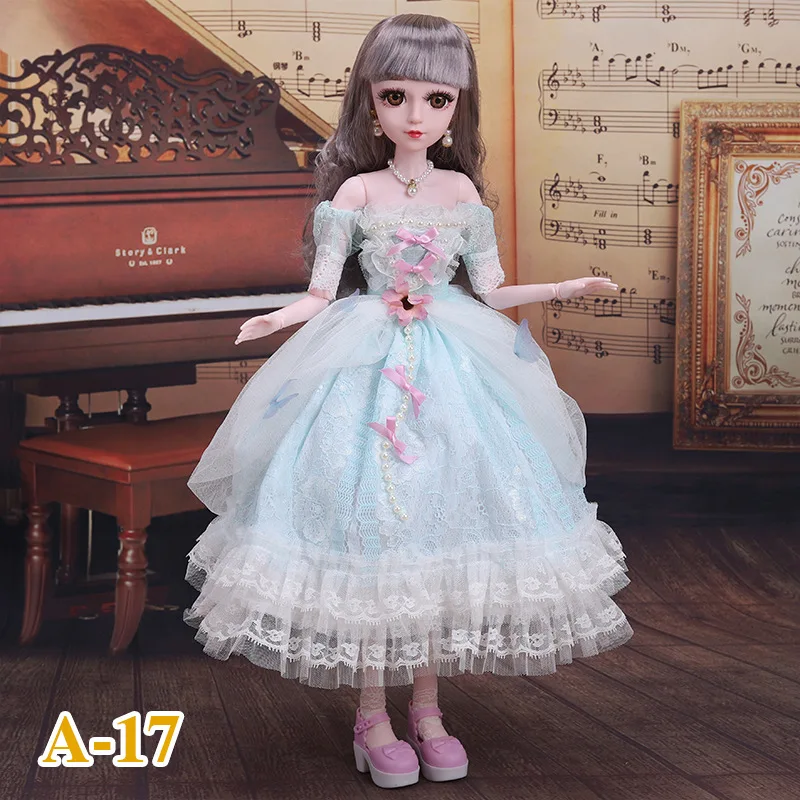 Bjd Doll Clothes 60cm Dress | Clothes Bjd Doll 30 Cm | Clothes Bjd Doll ...