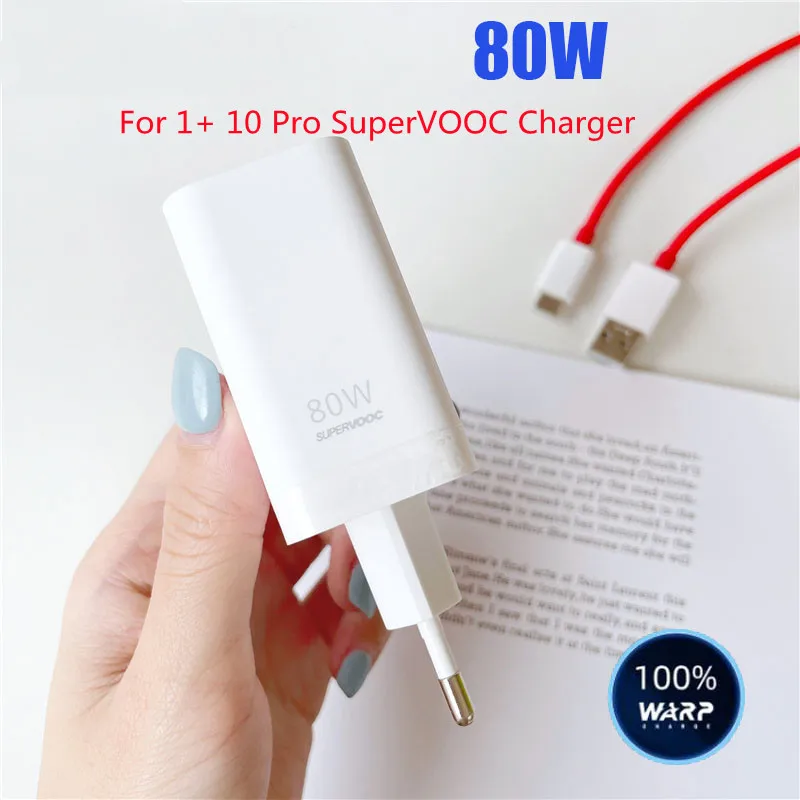 Oneplus 10 Pro 9R Nord CE 2 5G 8 Pro Warp Charger EU 80W Fast Quick ...
