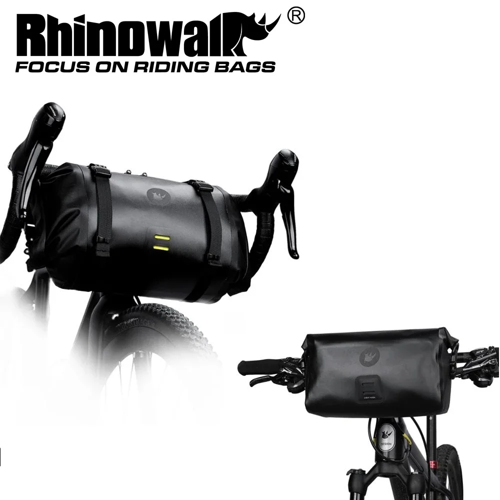 Rhinowalk-Bicycle-Bag-Waterproof-Front-Reflectice-Tube-Bike-Bag-MTB ...