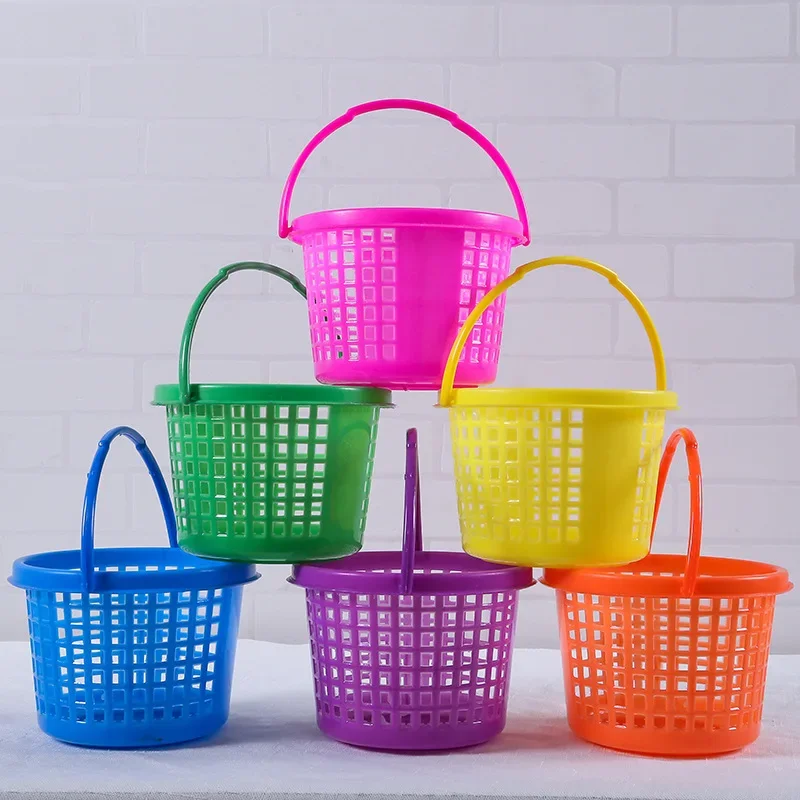 Plastic-Easter-Basket-For-Easter-Party-Egg-Hunts-Plastic-Kids-Adult ...