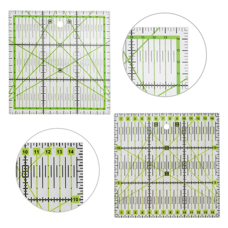 DIY-Sewing-Patchwork-Tool-Square-Patchwork-Ruler-Clothing-Cutting-Anti ...