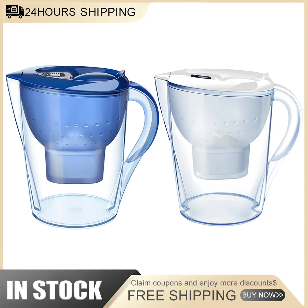 3.5L Household Water Filter Water Purifying Kettle Activated Carbon ...