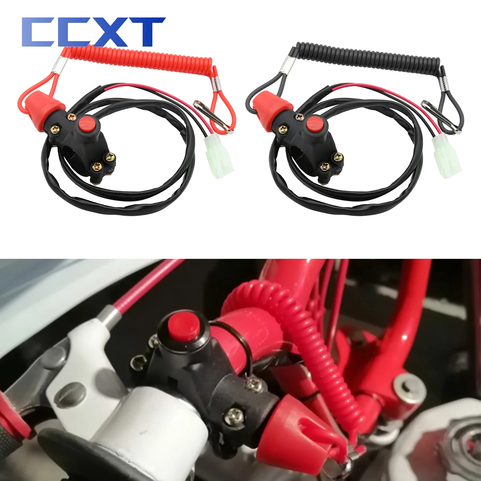 Motorcycle-ATV-Engine-Kill-Stop-Switch-Boat-Outboard-Engine-Motor-Kill ...