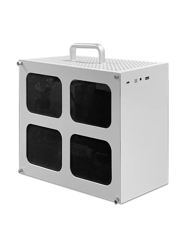 Mini-Small-Case-Desktop-Computer-Host-Matx-Case-Mini-Portable ...