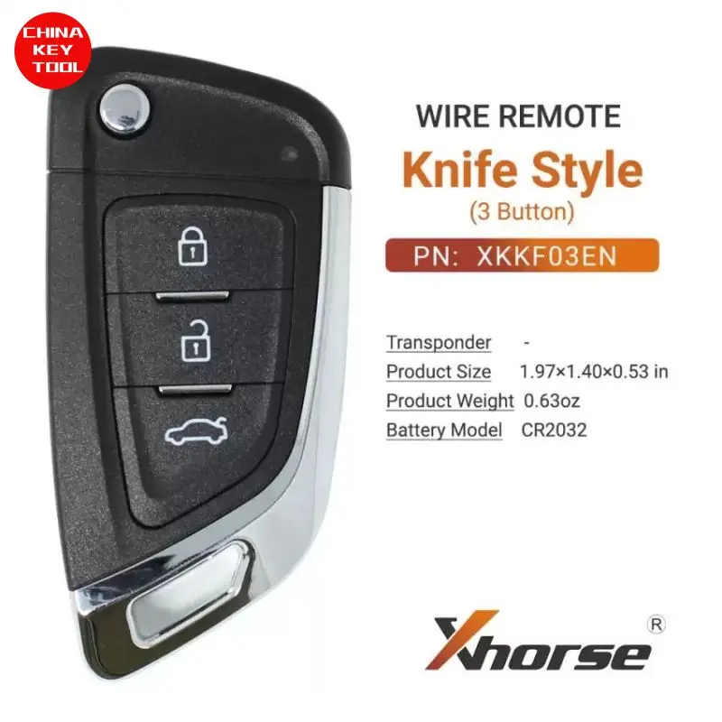 1PCS-Xhorse-Universal-Flip-Wire-Remote-Key-Knife-Style-3-Buttons ...