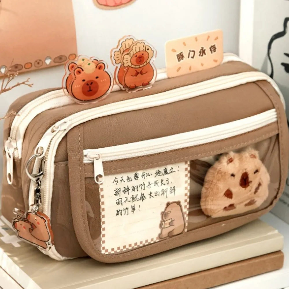 Capybara-Sac-crayons-de-grande-capacit-pour-enfants-porte-crayon-de ...