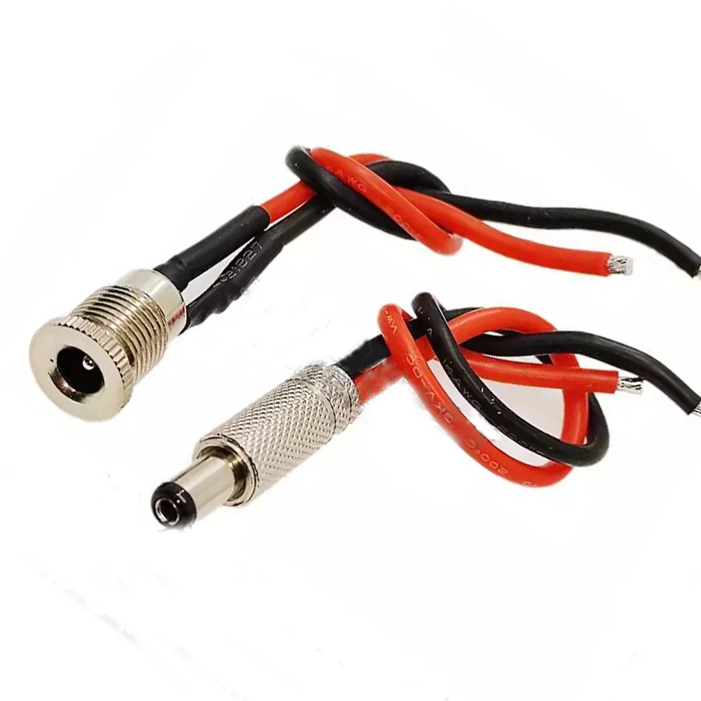 High-Current-DC099-Power-Plug-Receptacle-Threaded-Male-Female-Connector ...