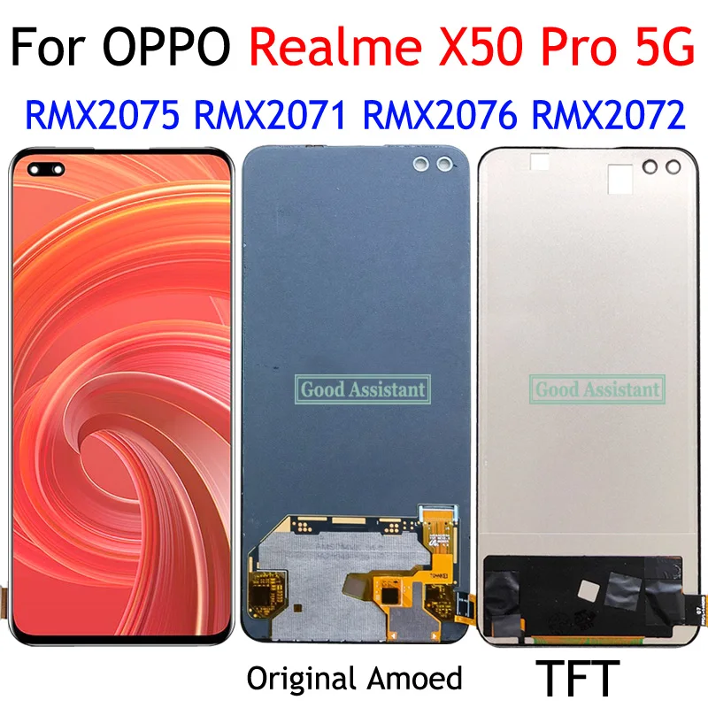 6-44-inch-Super-AMOLED-TFT-For-Oppo-Realme-X50-Pro-5G-LCD-Display ...