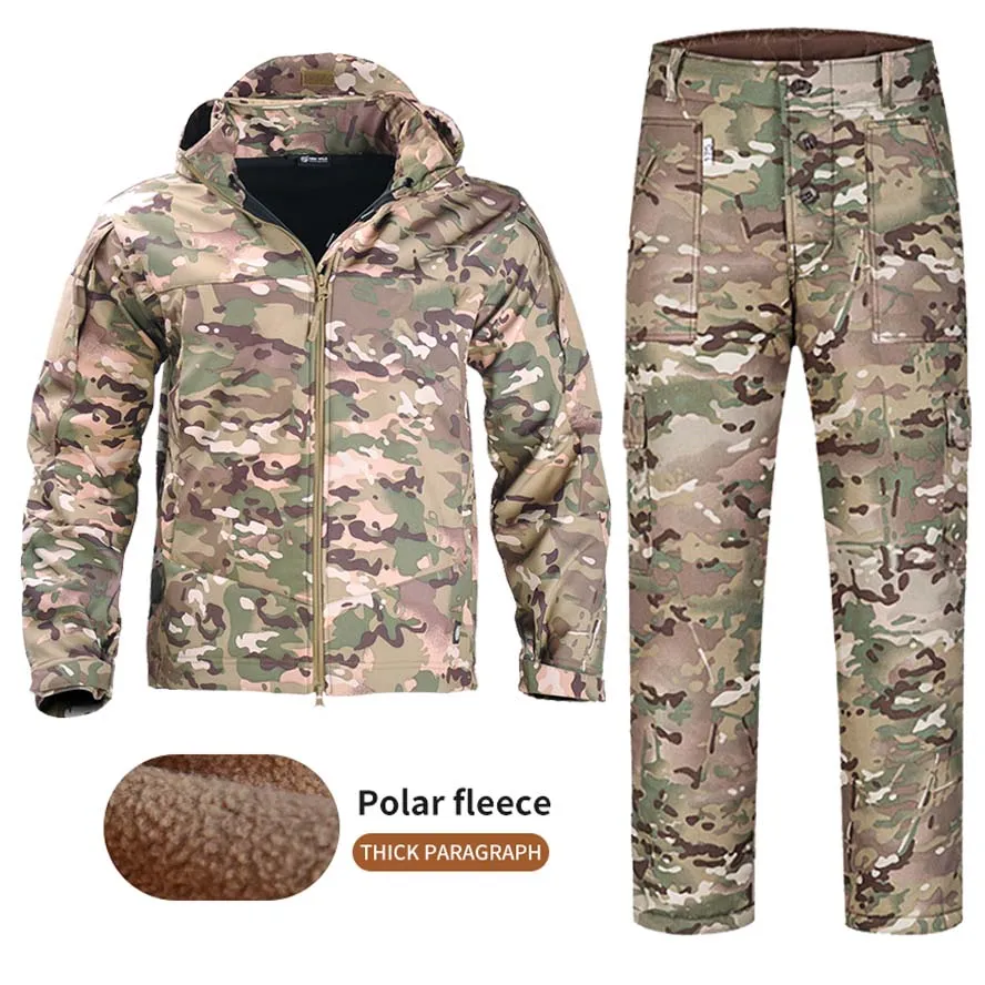 15-F-Tactical-Jackets-Man-Fleece-Pants-Military-Warm-Keep-Hiking ...