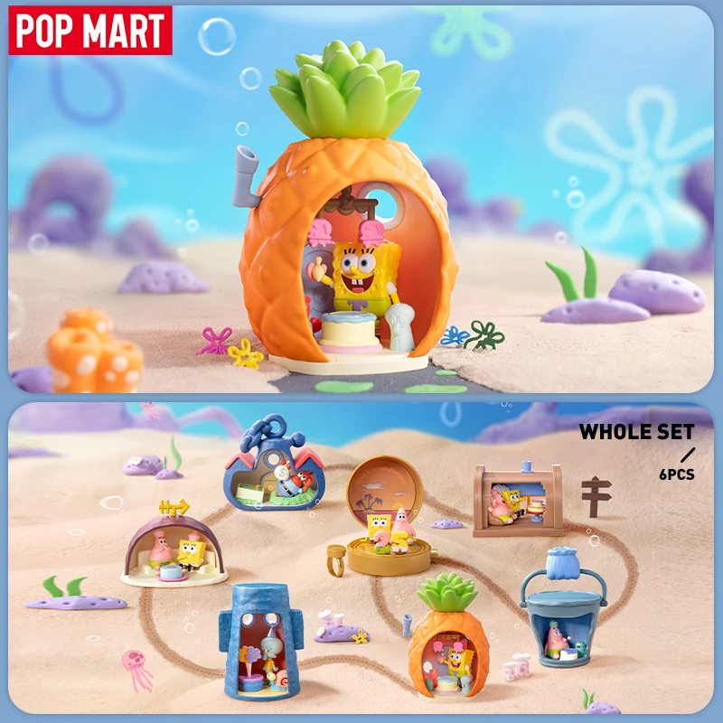 POP-MART-SpongeBob-SquarePants-Carnival-Anniversary-Series-Scene-Sets ...