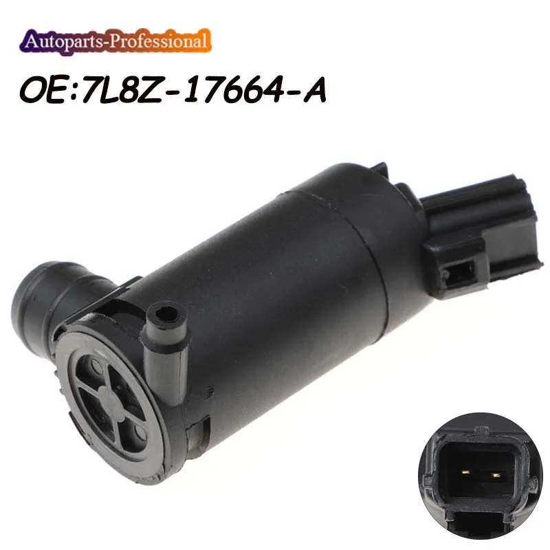 New Windshield Washer Pump 7L8Z17664A 7L8Z-17664-A 7R33-17664-DA For ...
