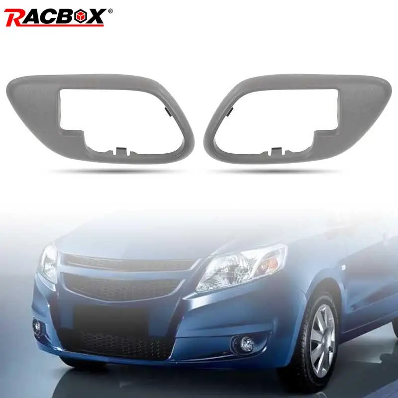 Car-Interior-Inside-Door-Handle-Trim-Bezels-Gray-Pair-Set-for-Chevy-for ...