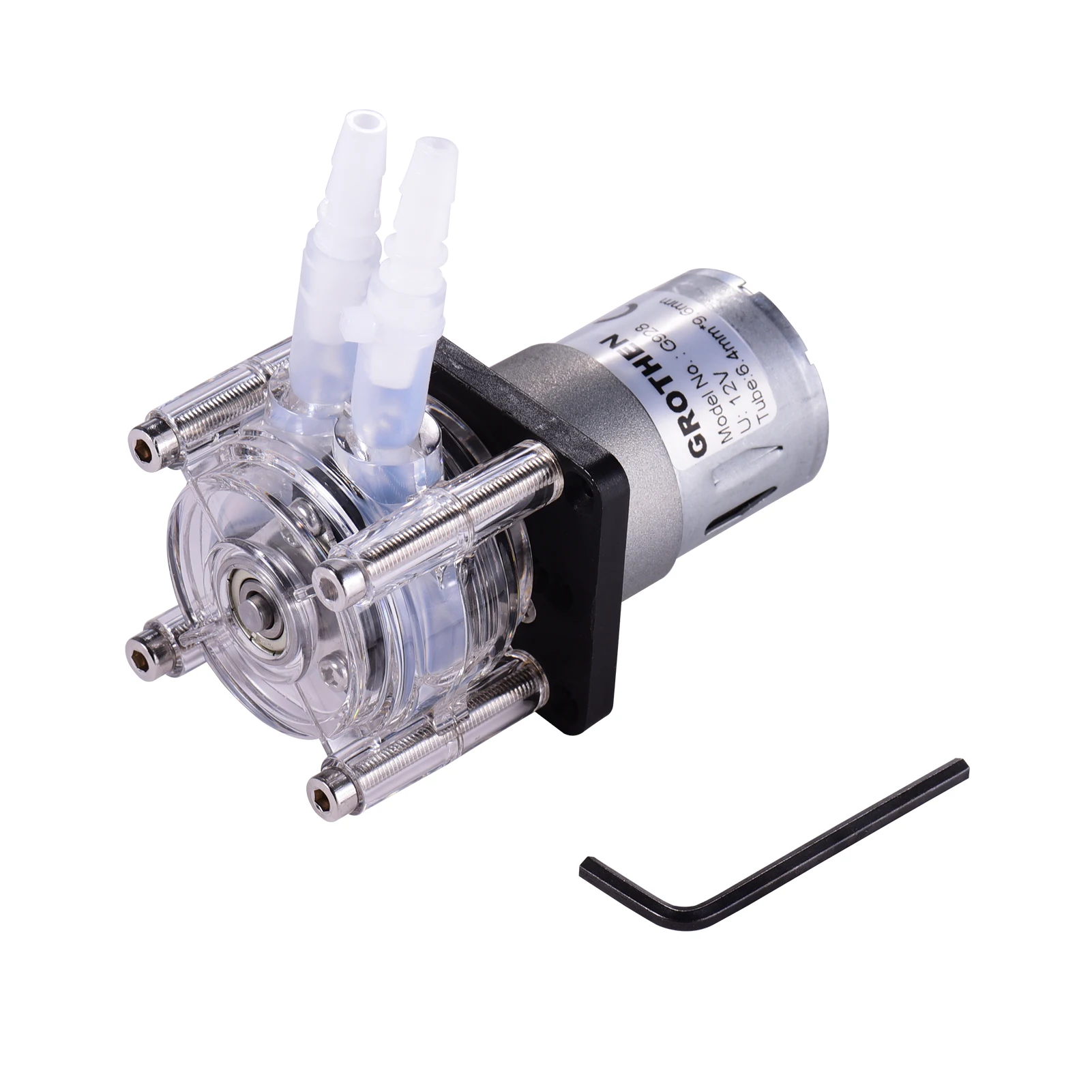 DC-24V-Peristaltic-Pump-with-Silicone-Tubing-High-Flow-Water-Liquid ...