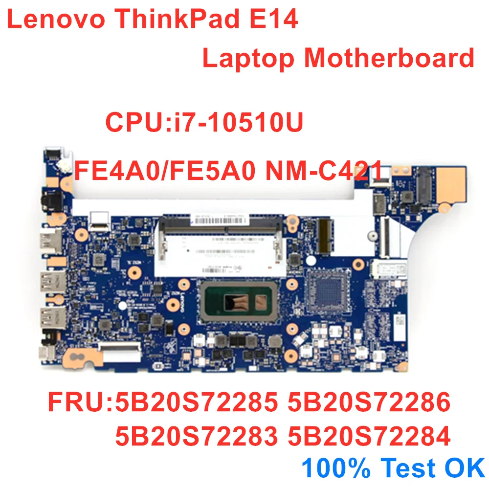 NM-C421 Mainboard For ThinkPad E14 (Type 20RA 20RB) Laptop, 43% OFF