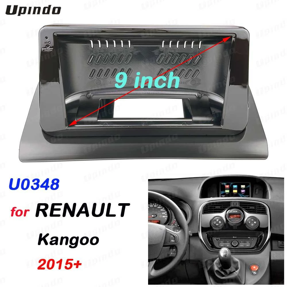 Double Din 9 Inch Car Radio Installation Gps Mp5 Plastic Fascia Panel ...