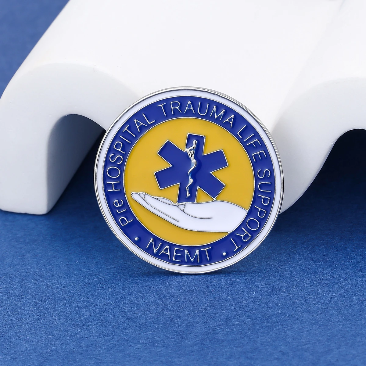 Harong-NAEMT-Enamel-Pin-Brooch-Pre-Hospital-Trauma-Life-Support-Lapel ...