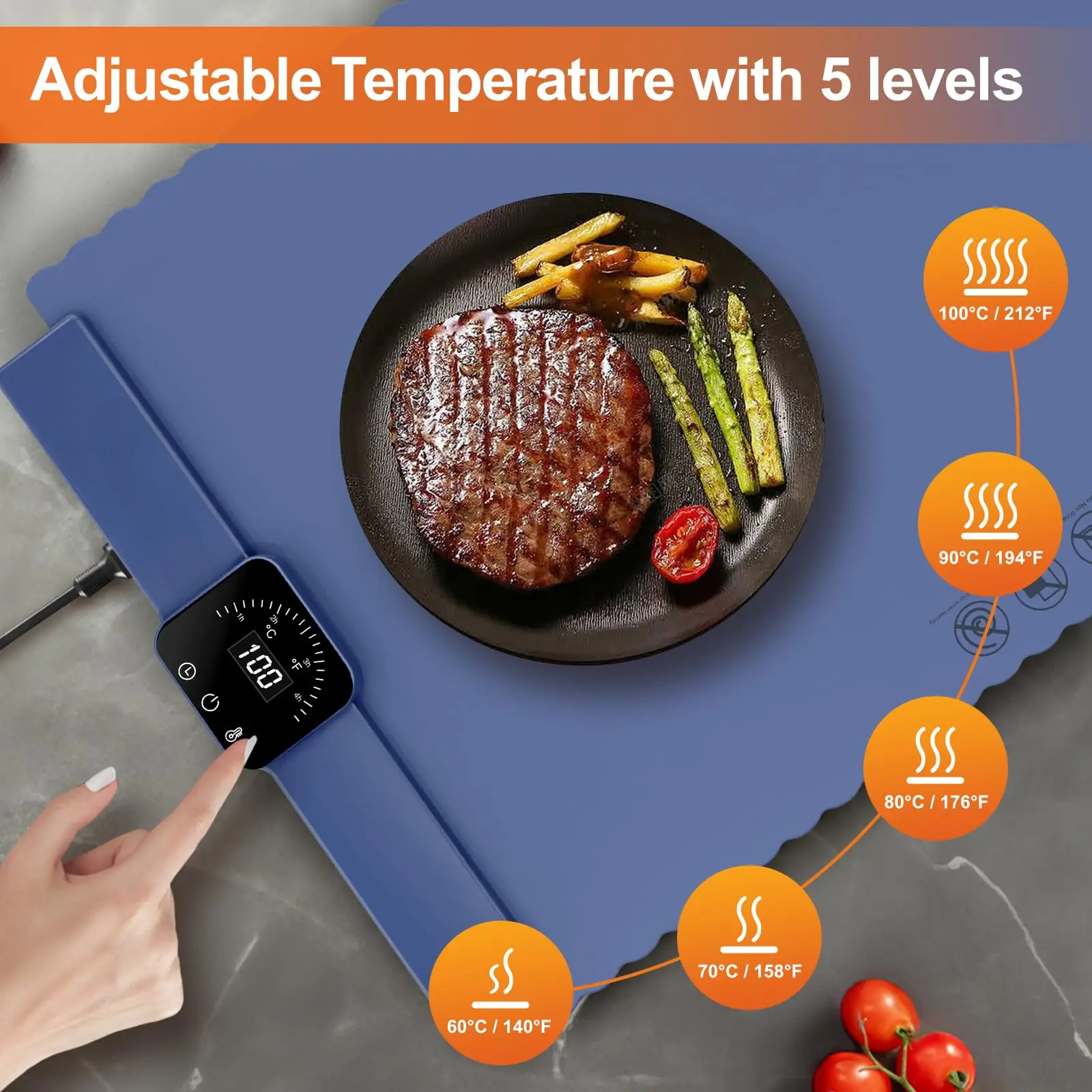 Electric Food Warming Mat – Kitchen Staples Plus