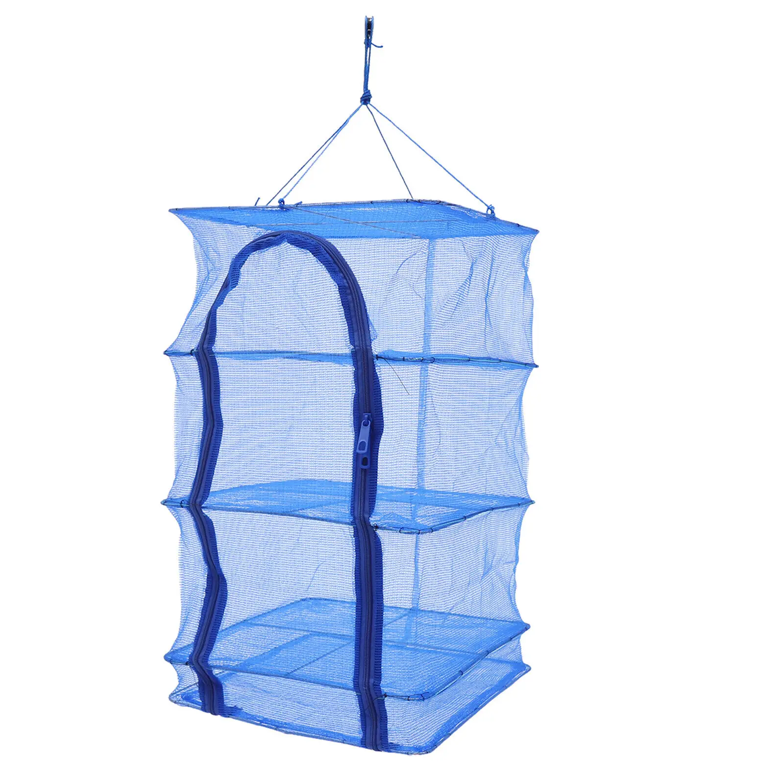 4-Layer-Folding-Fish-Drying-Net-Mesh-Hanging-Veg-Fruit-Plant-Herb ...