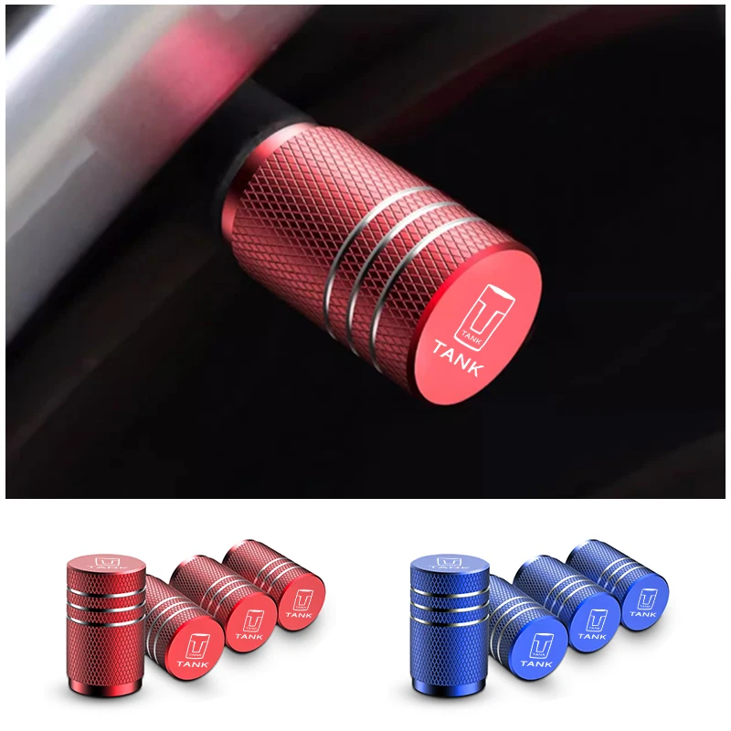 4Pcs-Car-Logo-Wheel-Tire-Valve-Caps-Aluminum-Dustproof-Tire-Covers-For ...