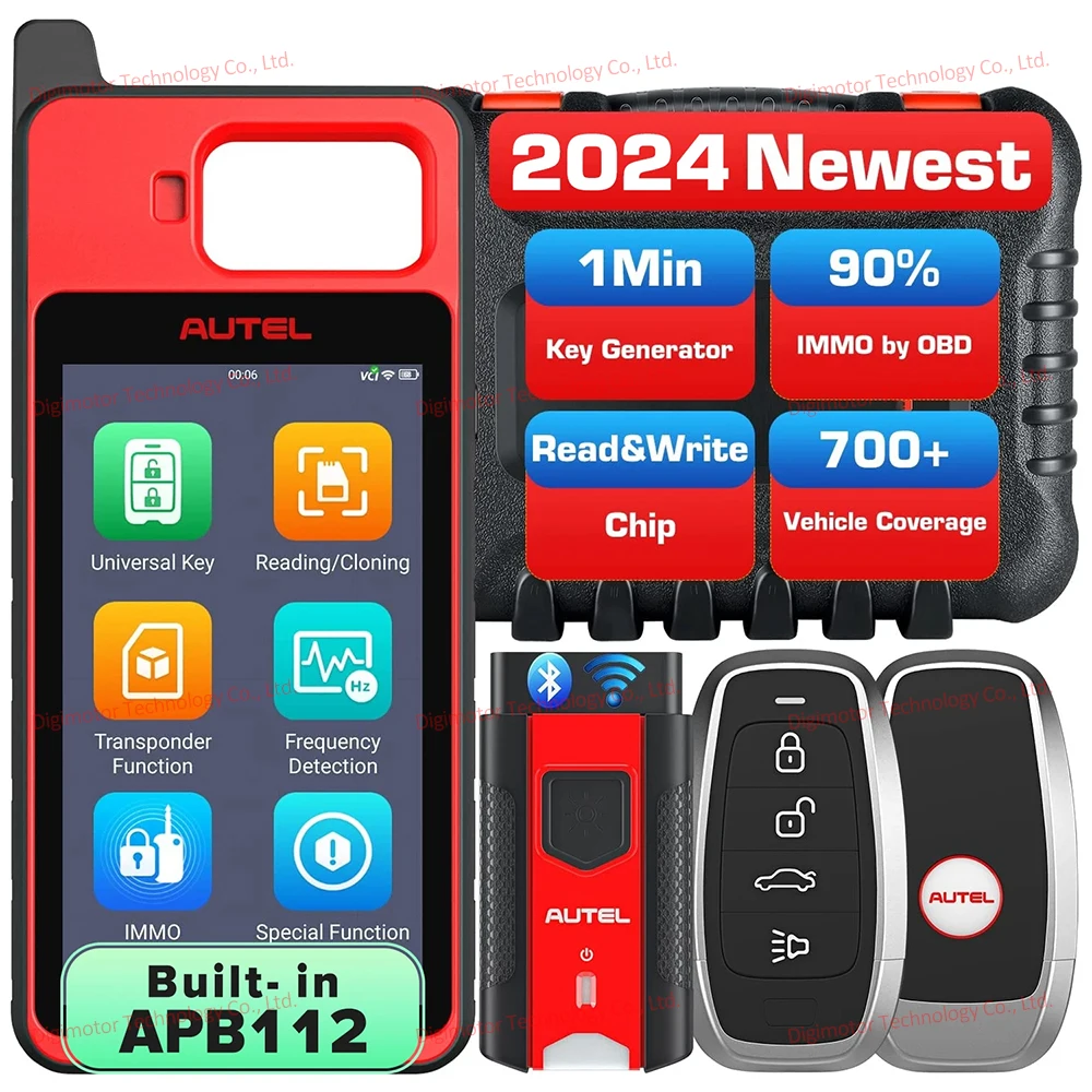 2024-Newest-Autel-MaxiIM-KM100-KM100X-Universal-Key-Generator-Kit ...