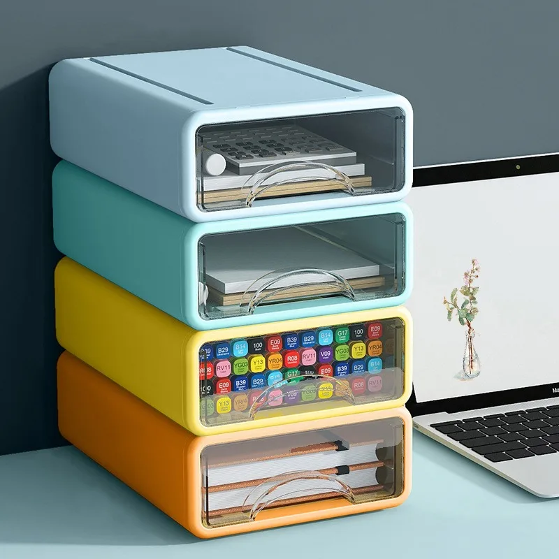 New-Desk-Storage-Drawers-Organizer-Document-Sundries-Box-Cosmetic ...