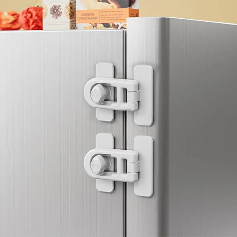 Refrigerator Door Latch Durable Plastic Baby Safety Lock Multifunction ...