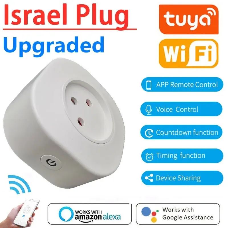 16A-Israel-Italy-Swit-Plug-Smart-Wifi-Power-Plug-Wireless-Socket-Outlet ...