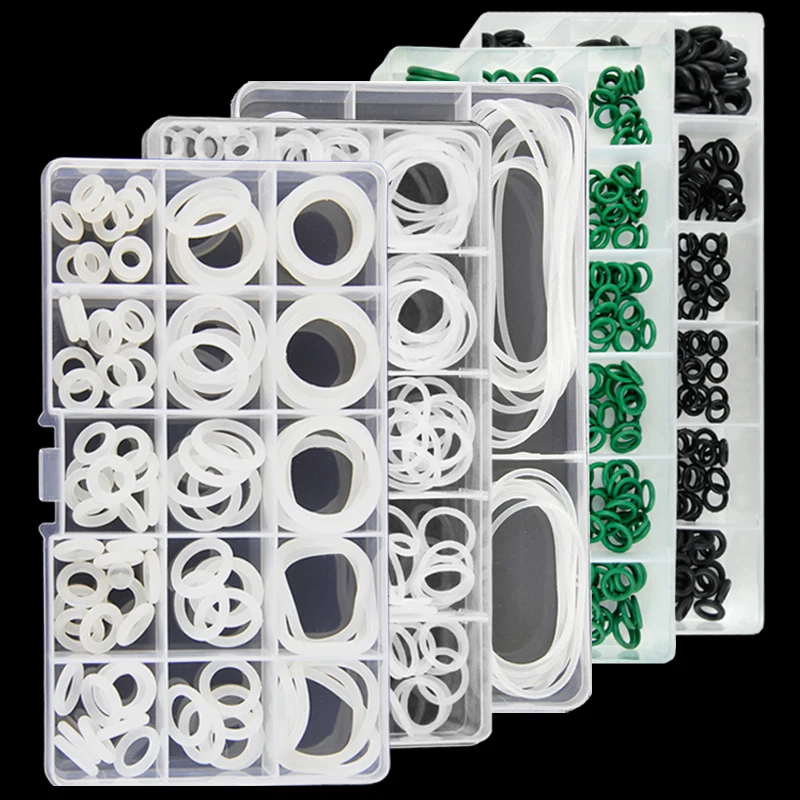 Silicone-O-Ring-Rubber-Ring-Set-Tap-Seal-Gasket-Valve-Repair-Kit-Water ...