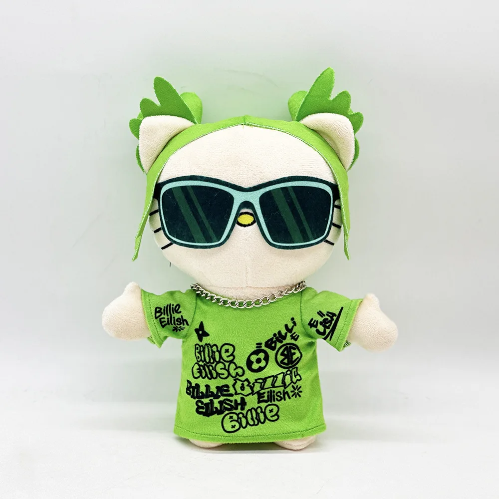 Hello-Kitty-as-Billie-Eilish-Plush-Doll-Plushies-Stuffed-Toys-Cute-Kids ...