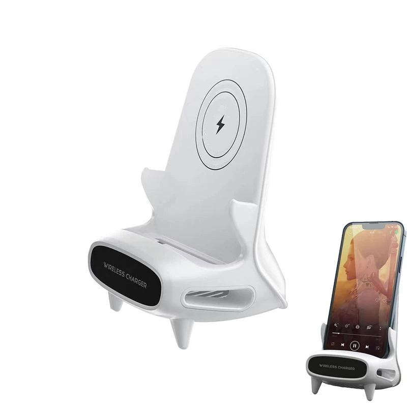 LEEOUDA Wireless Charger Chair-Shaped Design Compatible with iPhone15 ...