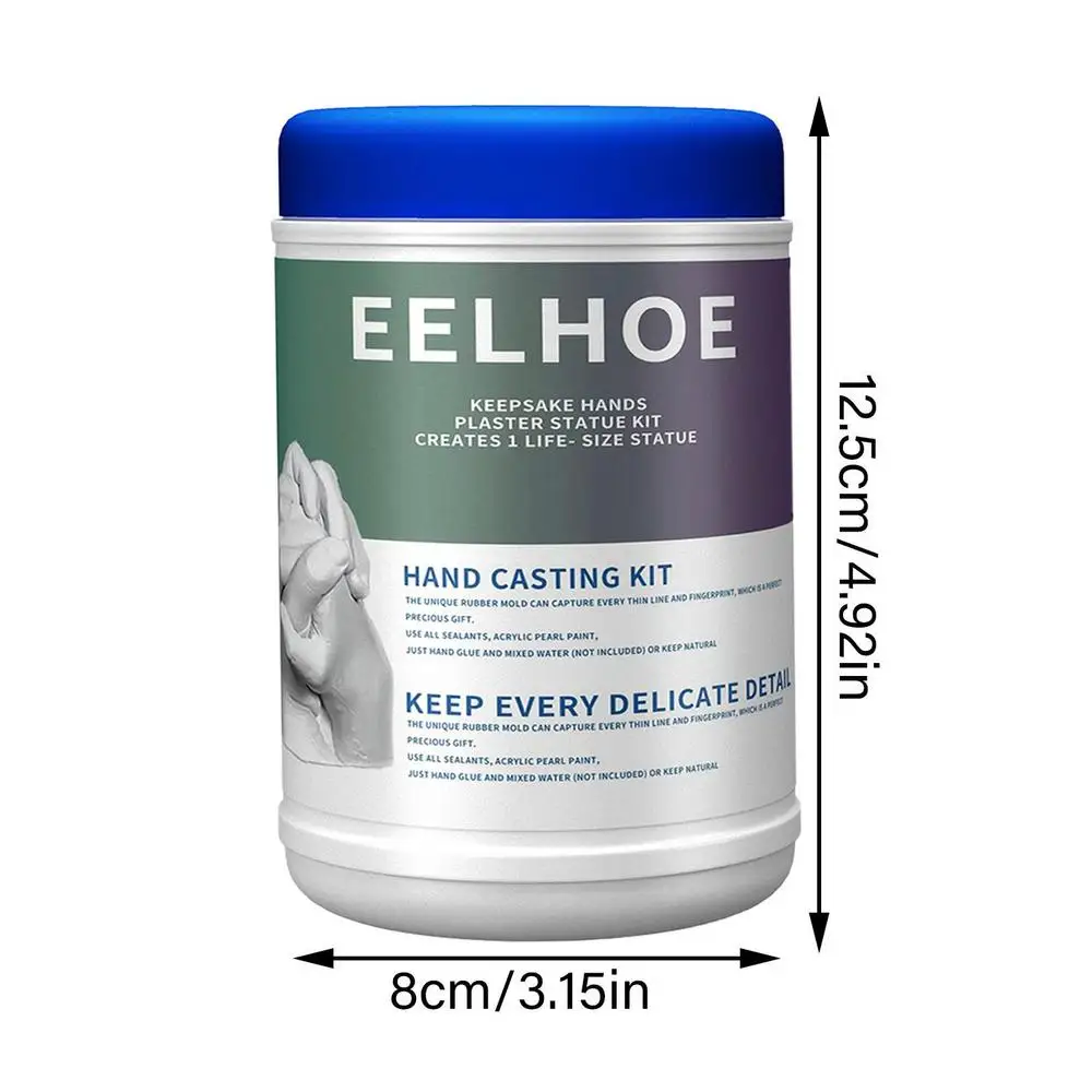 DIY Couples Hands Casting Kit 3D Hands Mold Baby Plaster Mold Kit Hand ...