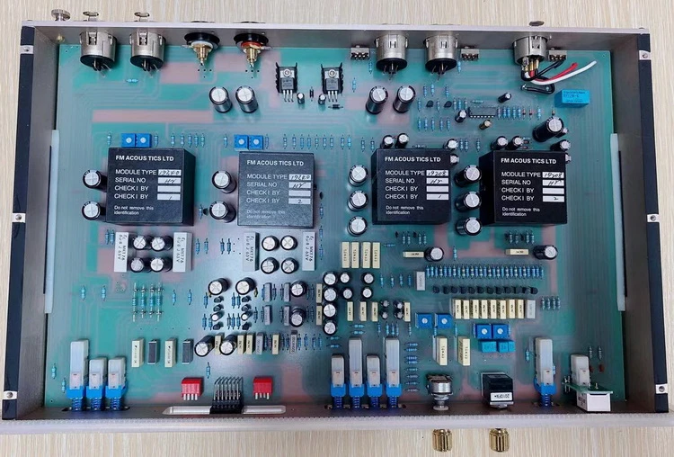 최신 연구/복사 스위스 FM 어쿠스틱 222, FM222 MK3 포노 선형 프리앰프 포노 스테이지, 트루 풀 밸런스 입력 ...