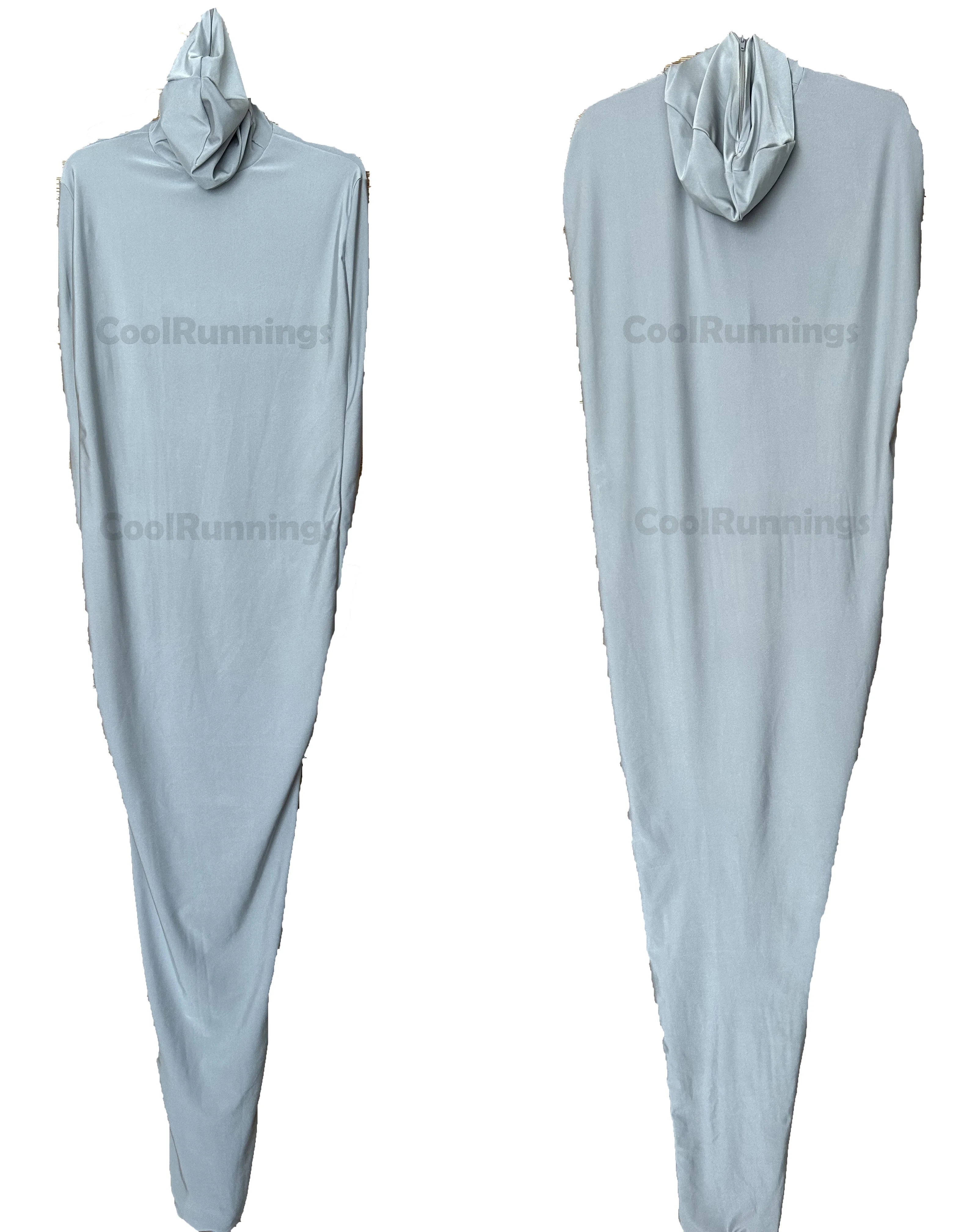 Full Face Mummy Unisex Cosplay Stage Spandex Zentai Body Sleeping Bag ...
