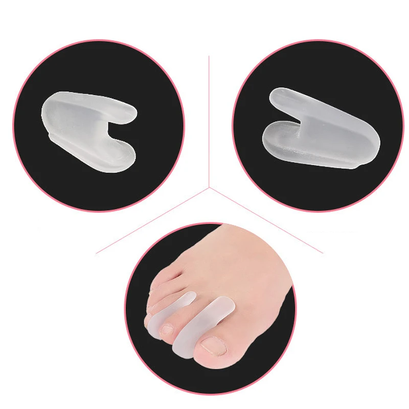 6pieces-3pairs-Silicone-Separators-Orthotics-Feet-Care-Corrector-Pads ...
