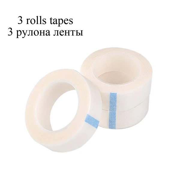 3/5Pcs Breathable Medical Paper Tapes Eyelash Extension Lint White Tape ...