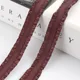 10/20/50Yards 1.3cm Elastic Bands Double Ruffle Stretch Rubber Ribbon ...