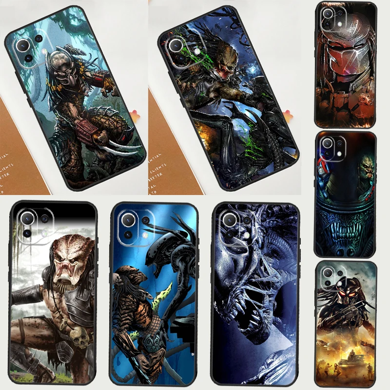 Alien Predator Case For Xiaomi 15 14 13 Ultra 11T 12T 13T 14T Pro POCO ...