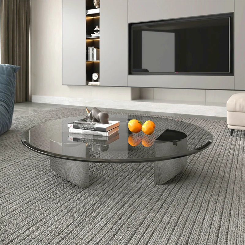 Glass-Luxury-Coffee-Tables-Center-Nordic-Floor-Aesthetics-Modern ...