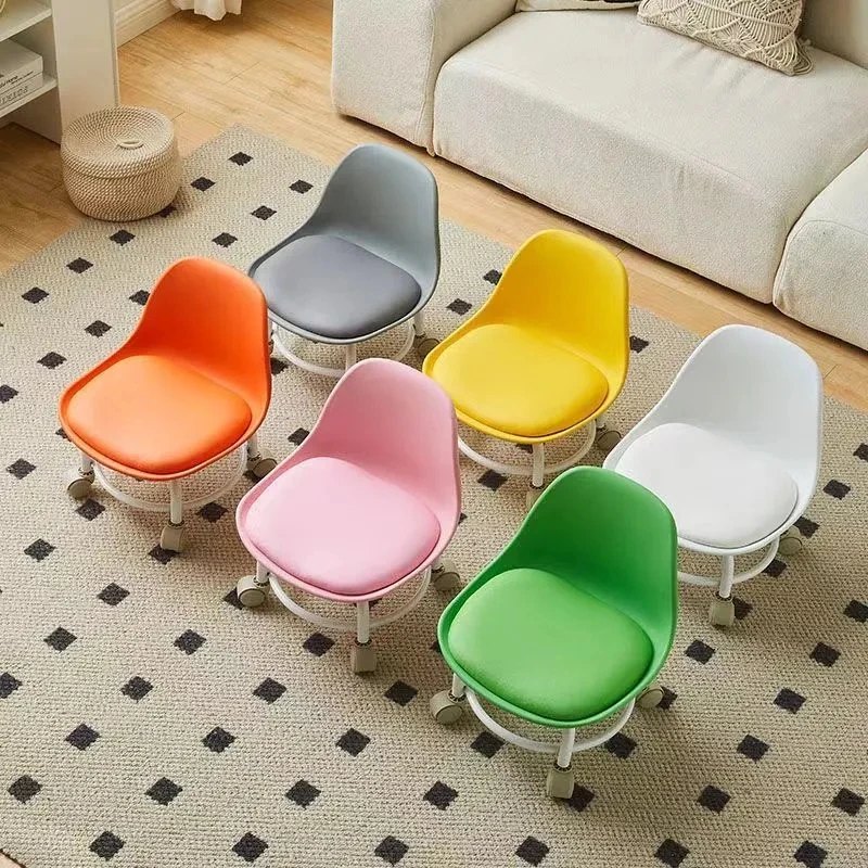 Stool-Children-s-Chair-Waterproof-PU-Leather-Seats-For-Children ...