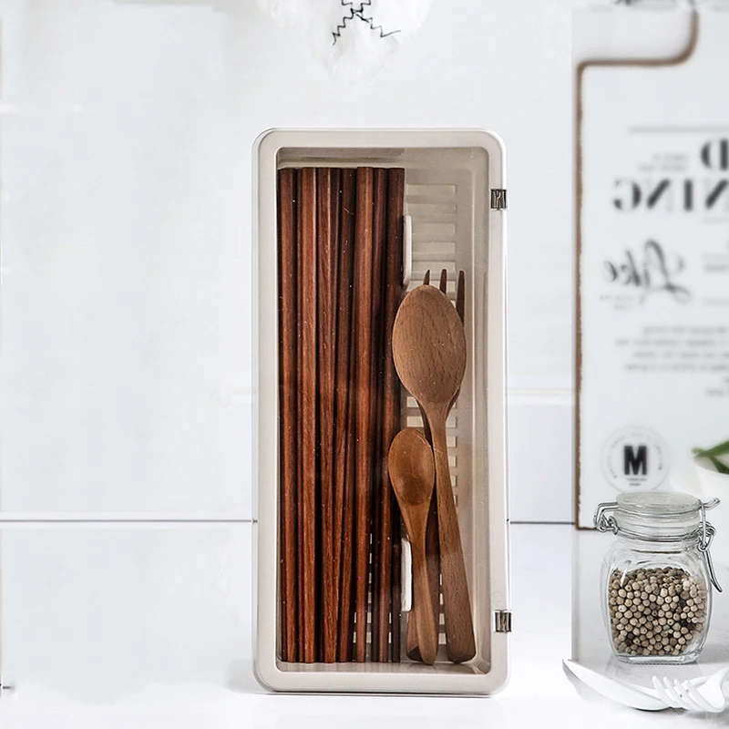 Chopsticks-Storage-Box-Chinese-Food-Restaurant-Drain-Cutlery-Box ...