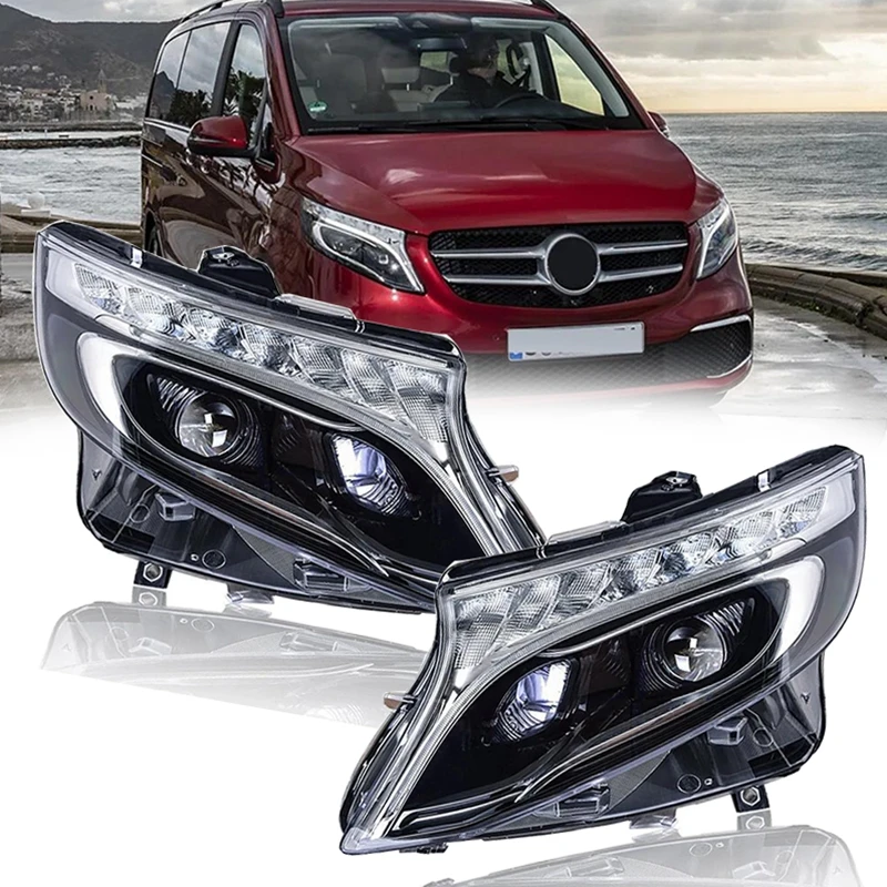 Car-Front-Lights-For-Benz-Vito-2016-2022-W447-LED-Headlight-Assembly ...