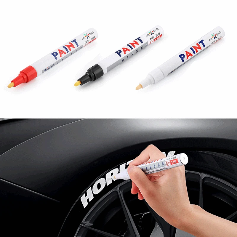 1-Piece-Car-Paint-Pen-Waterproof-Car-Wheel-Tire-Oily-Painting-Mark-Pen ...