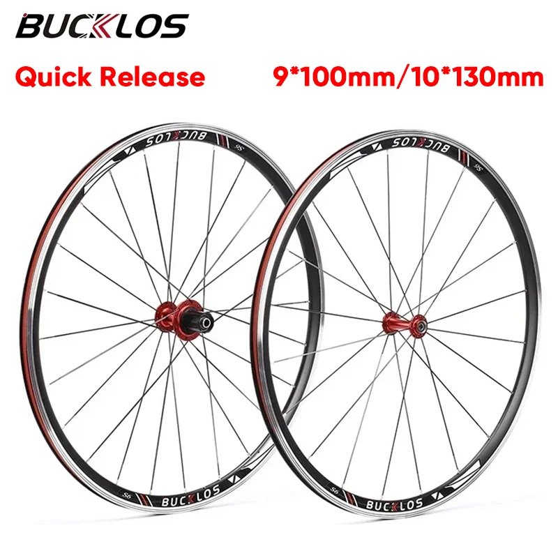 BUCKLOS-700c-Bike-Wheelset-Road-Bicycle-Wheel-Rims-11-Speed-V-Brake ...