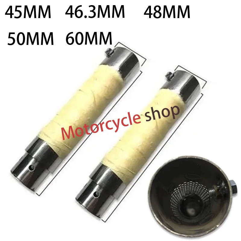 2PCS Caliber 45/46.3/48/50mm/60mm Quiet Baffle DBkiller suitable For ...