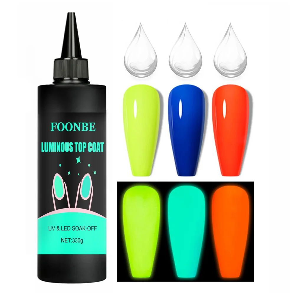 Luminous-Top-Coat-UV-LED-Gel-Fluorcent-Nail-Polish-Gel-Magic-Topcoat ...