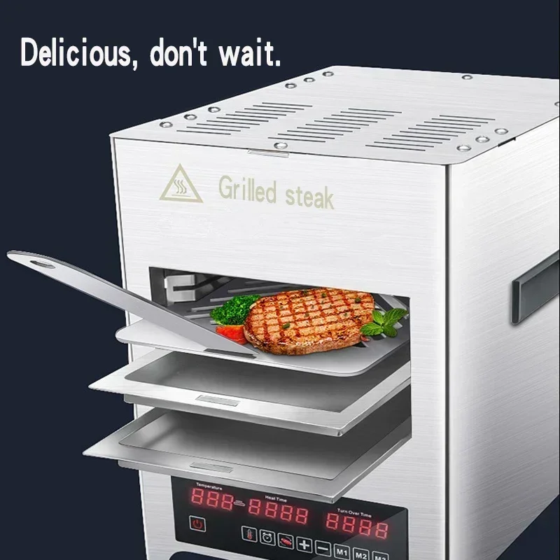Desktop 220v CY-18 Steak Grill Electric BBQ Household Commercial ...