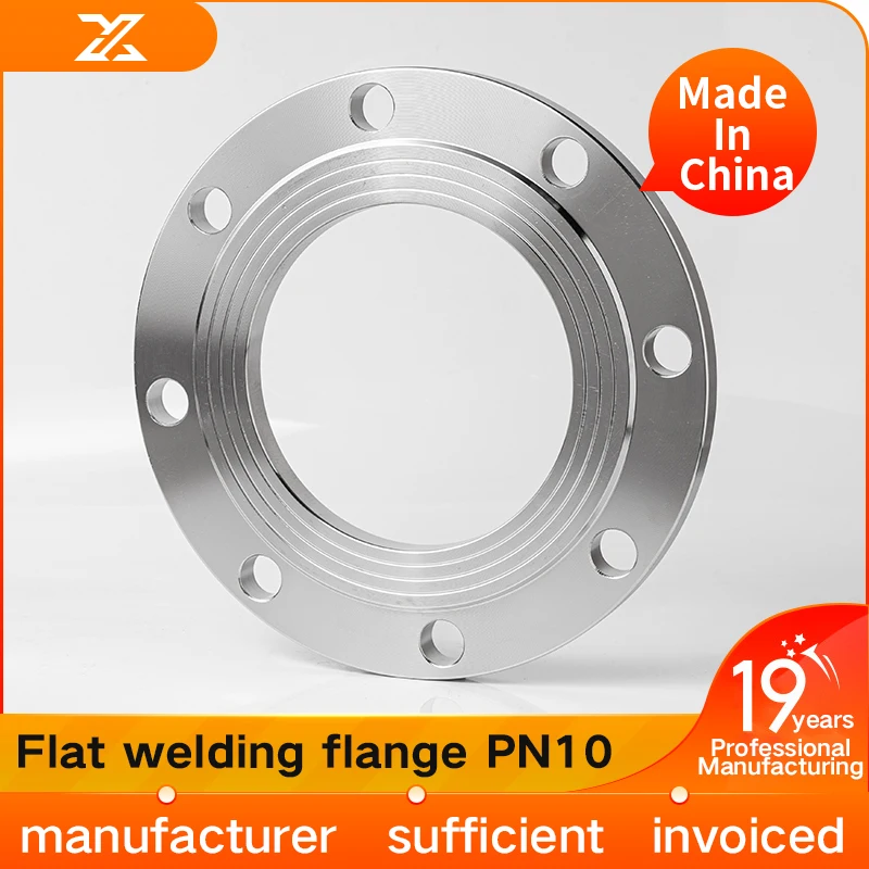 Ascendport-304-stainless-steel-flange-PN10-flat-welding-flange-national ...