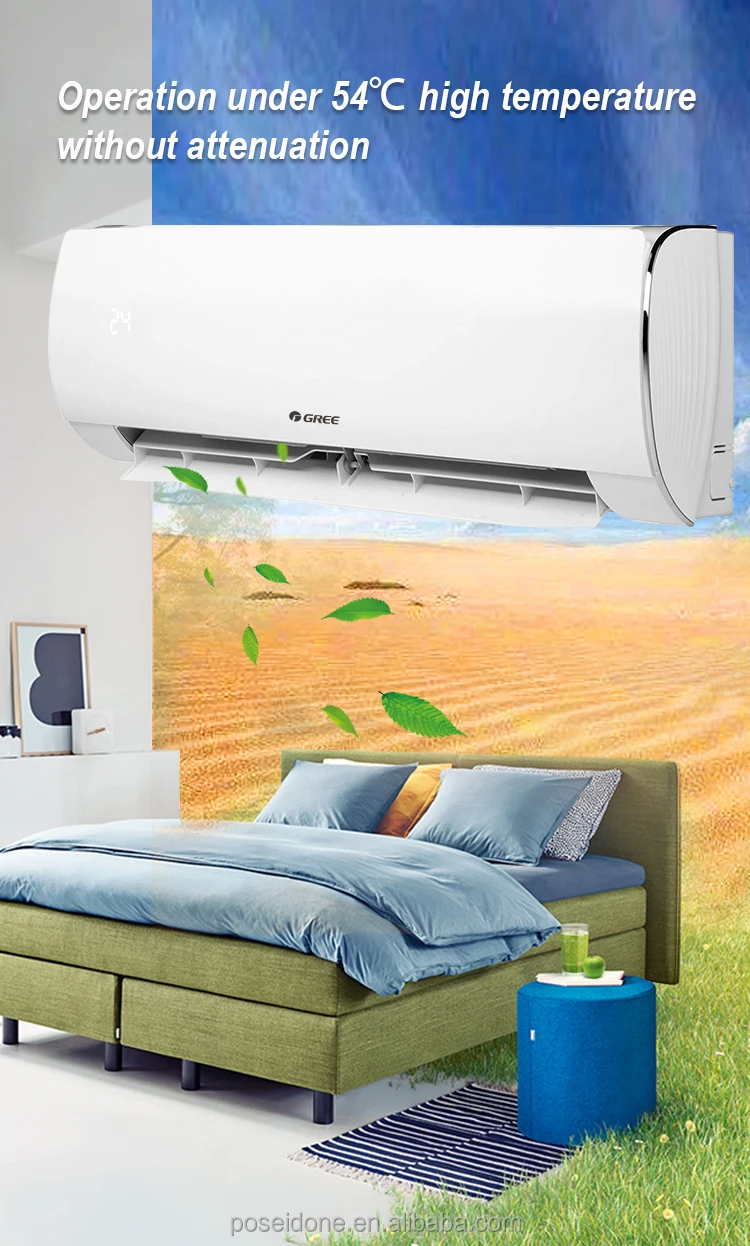 Gree Wall Mounted Split Type 3.5 4 Ton Airconditioner Mini Ac Unit ...