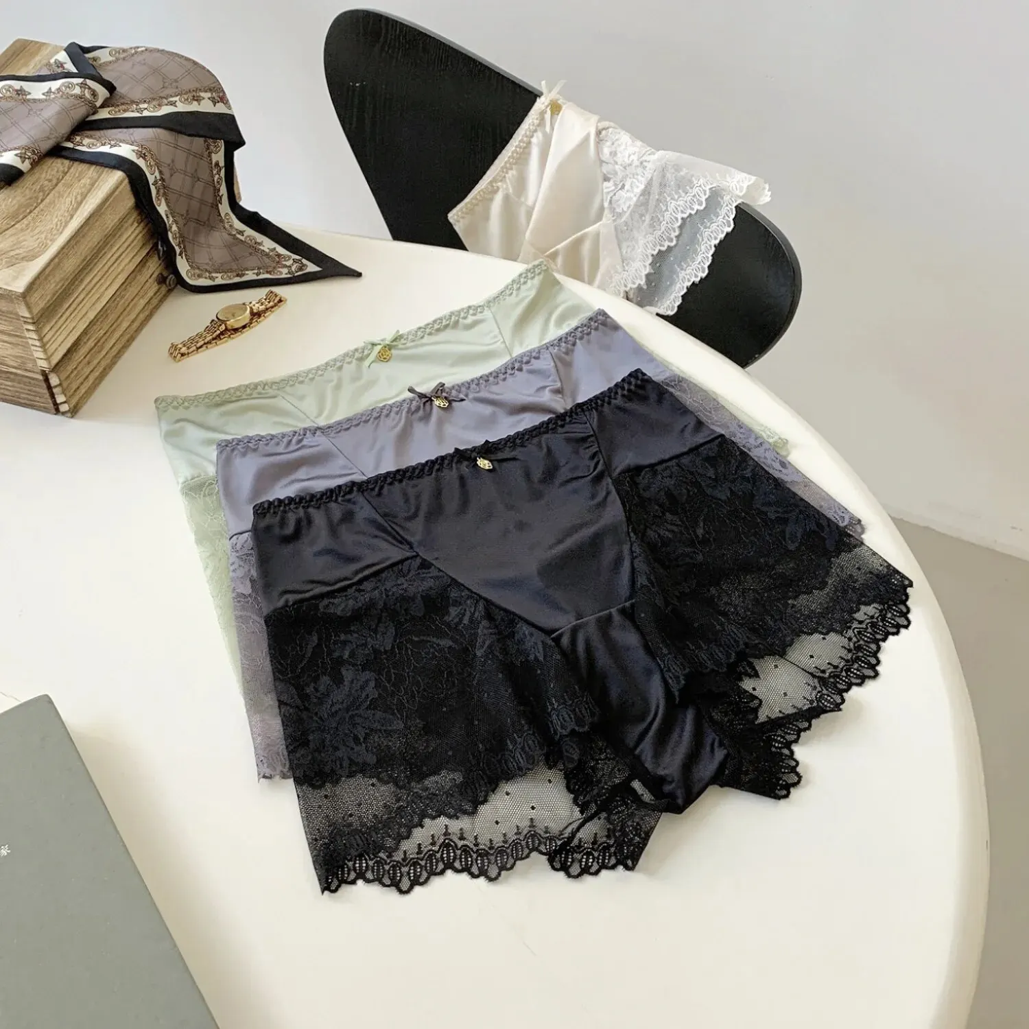 French-Sexy-High-Elasticity-Bare-Sensation-Flat-Bottom-Underwear-Women-High-Waist-Base-Pants ...